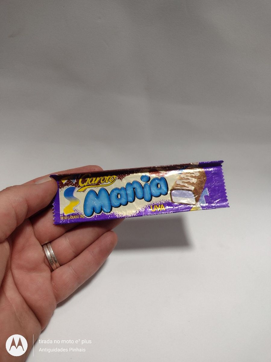 Embalagem Rara de Chocolate Garoto | Produto Vintage e Retro Chocolate ...