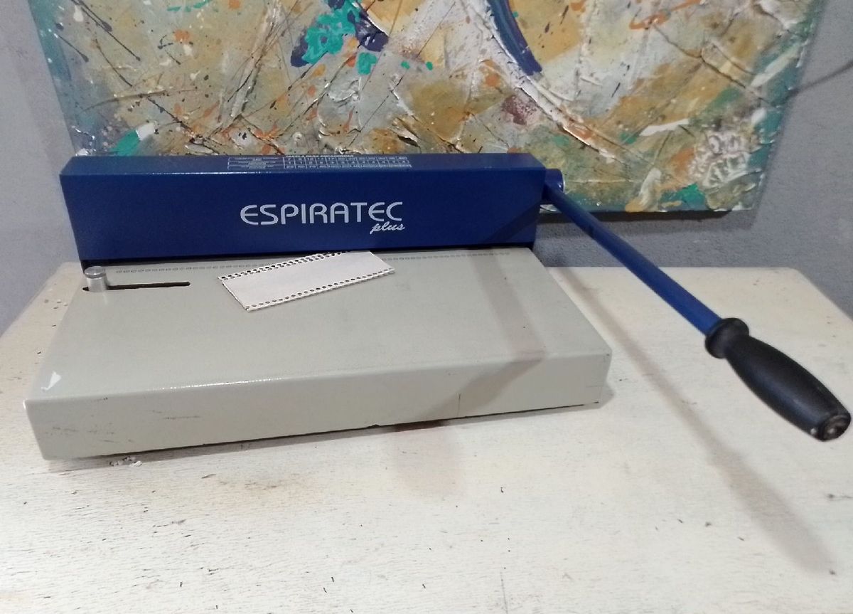 Encadernadora Perfuradora Espiratec | Item de Papelaria Usado 77200311 ...