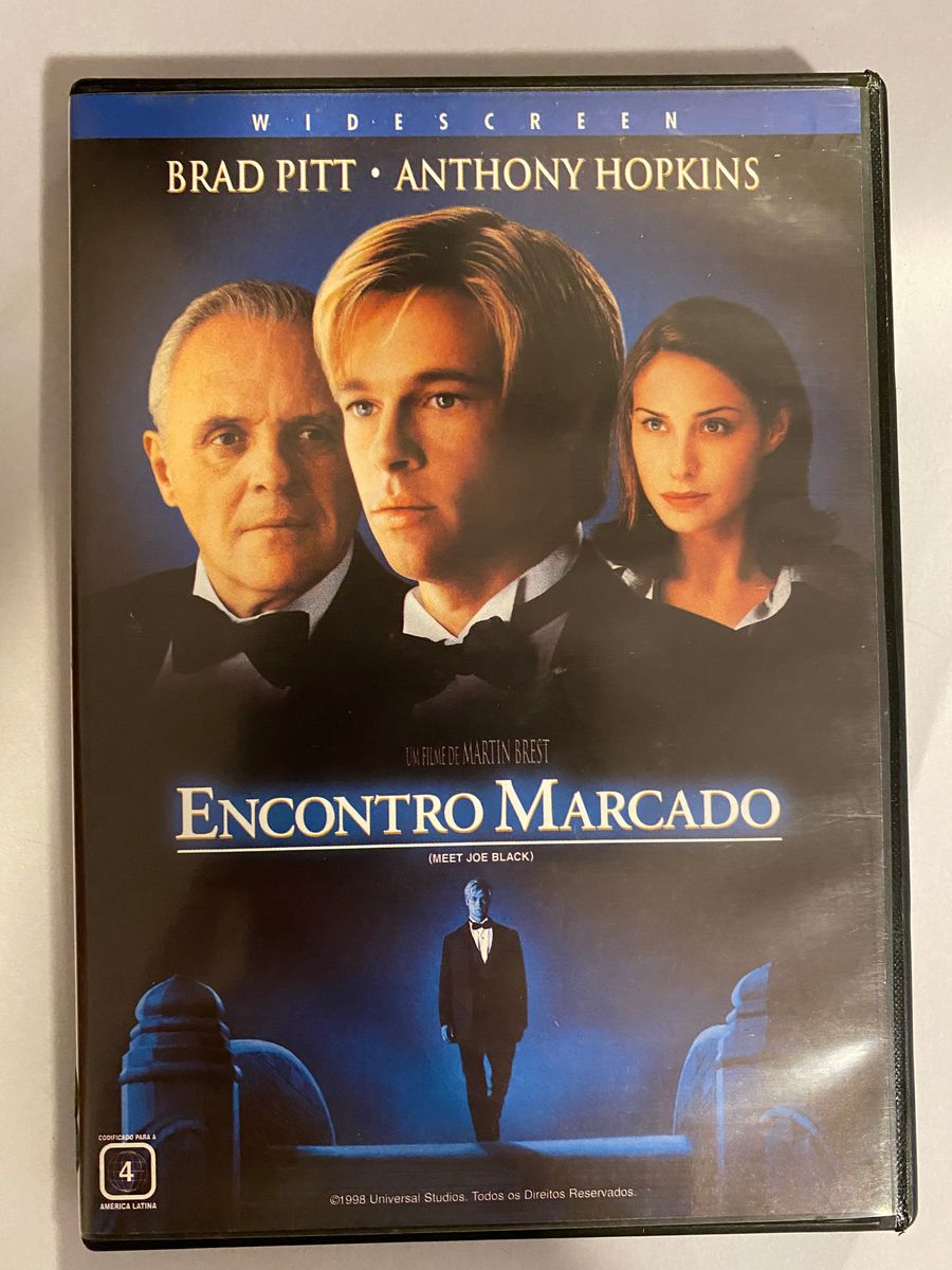 Encontro Marcado Brad Pitt, Anthony Hopkins - Dvd | Filme e Série Dvd ...