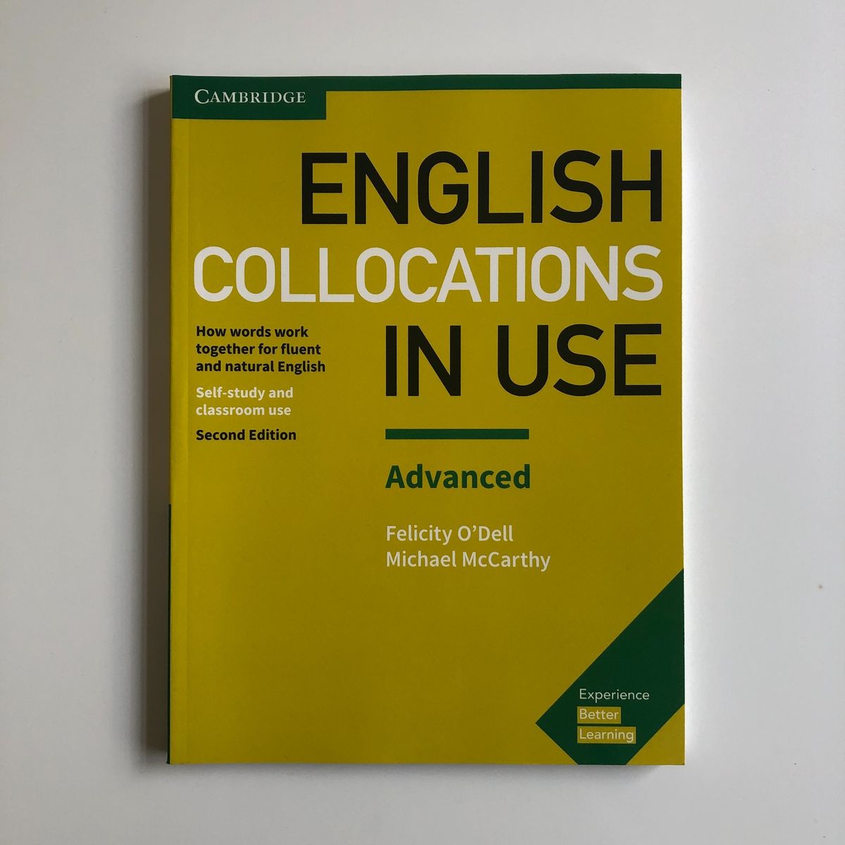 English Collocations In Use Advanced | Livro Cambridge University Press ...
