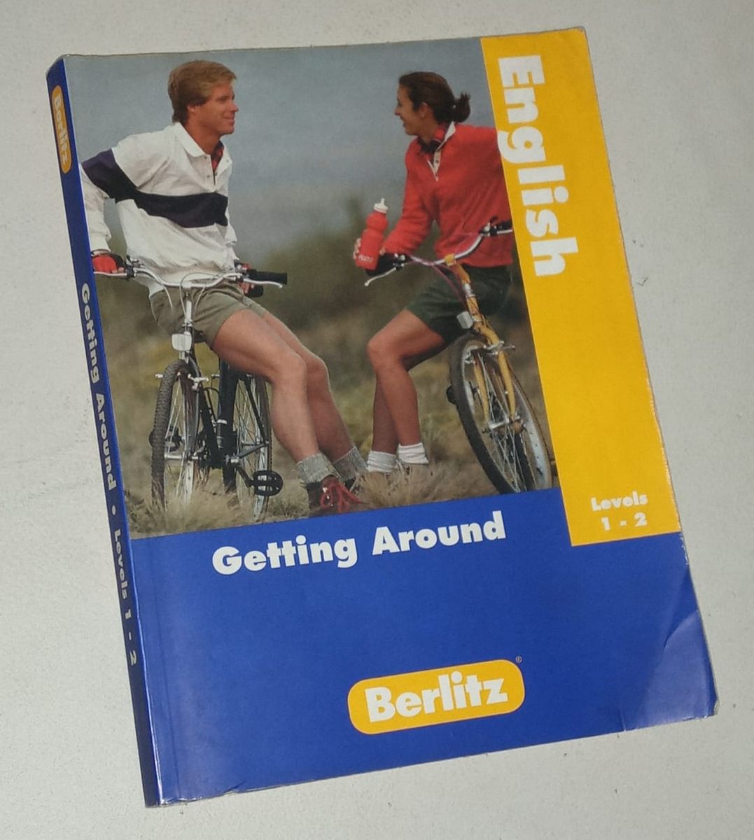 English Getting Around Berlitz Level 1 e 2 | Livro Berlitz Usado ...