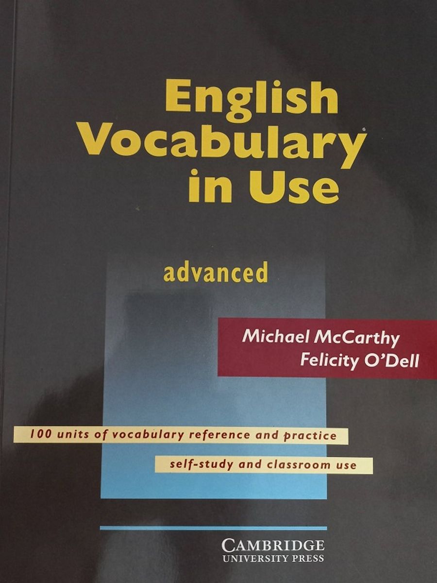 English Vocabulary In Use - Advanced | Livro Cambridge University Press ...