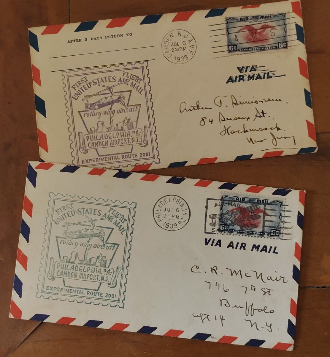 Envelopes Retro Lote com 2 Unidades Raridade Carta Antiguidade ...