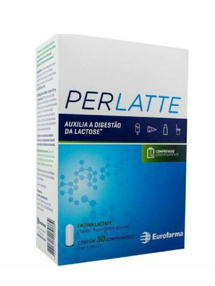 Enzima Lactase Perlatte Caixa 29 Enzimas | Produto Feminino Perlatte ...