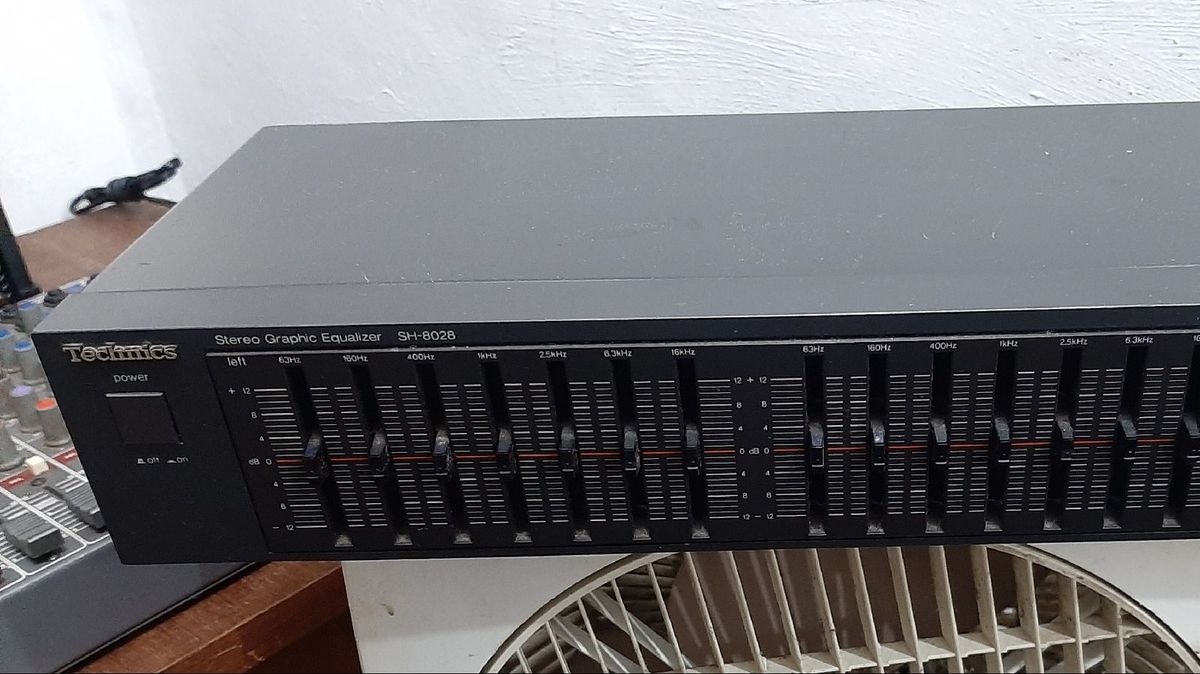 Equalizador Technics Sh-8028 C/ Manual - Ótimo Estado | Item de Música ...