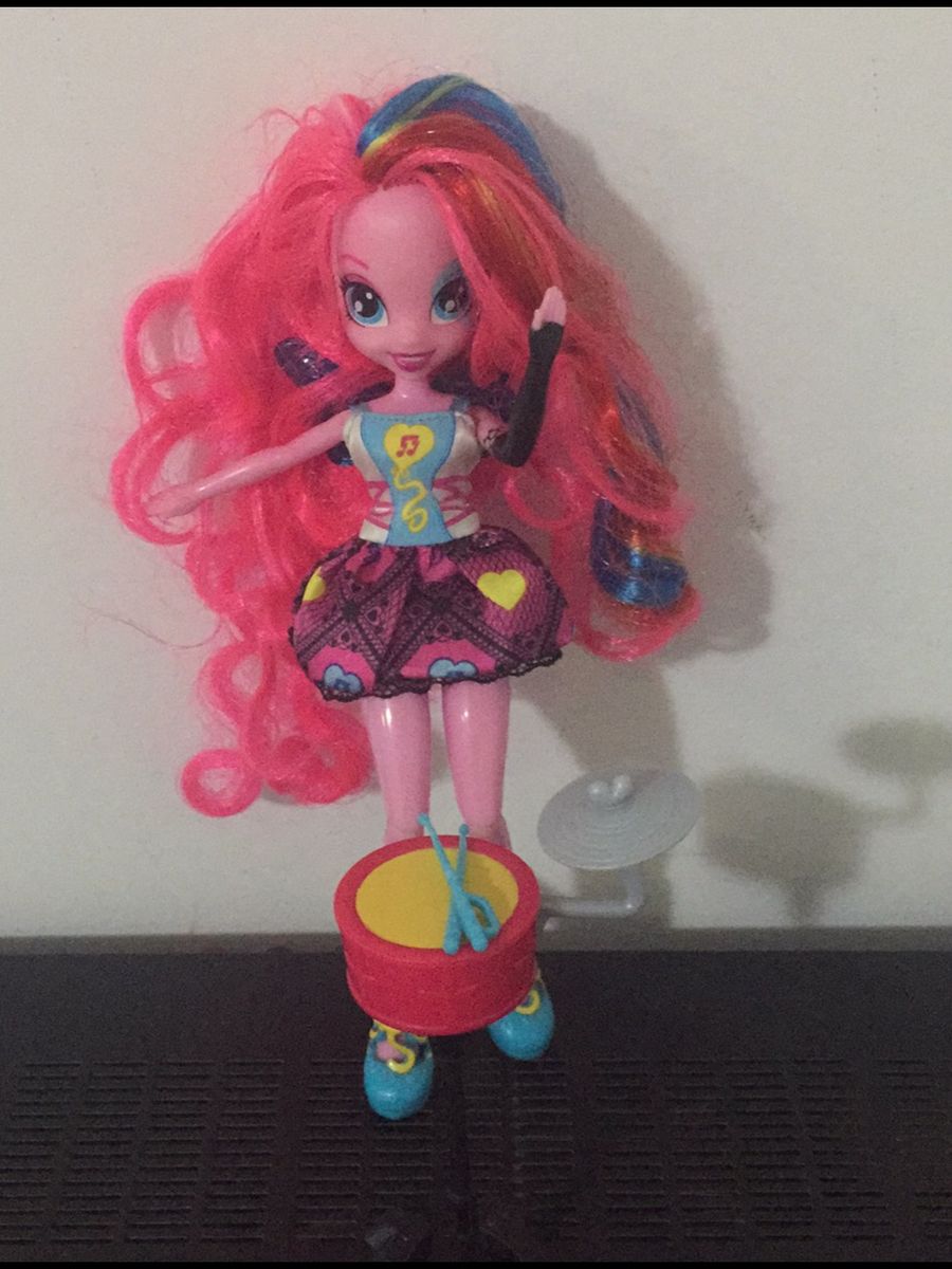 Equestria Girls Pinkie Pie Música | Brinquedo Hasbro Usado 36148937 | enjoei