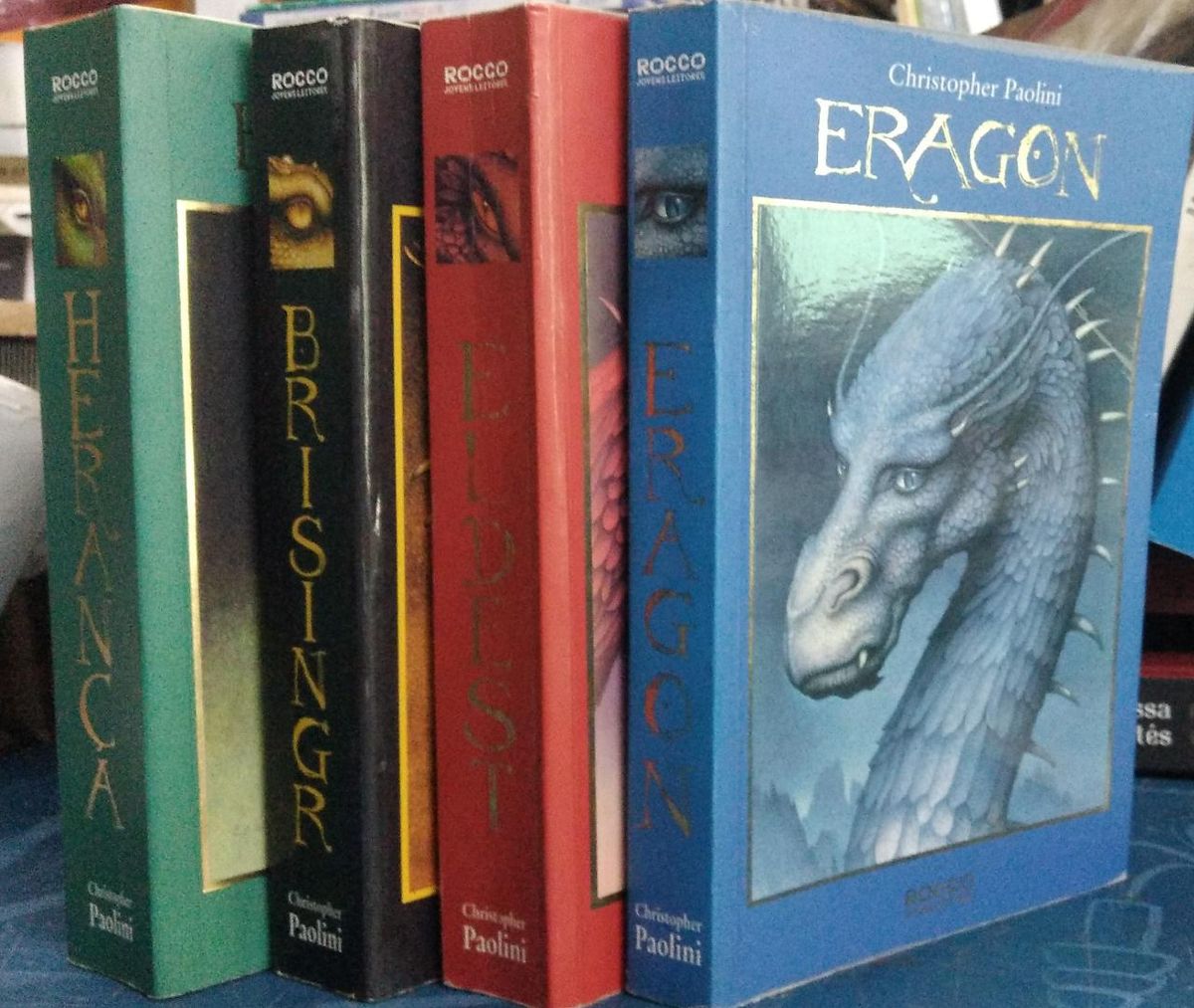 Eragon 1, Eldest 2, Brisingr3 e Herança 4 - Serie Completa | Livro ...