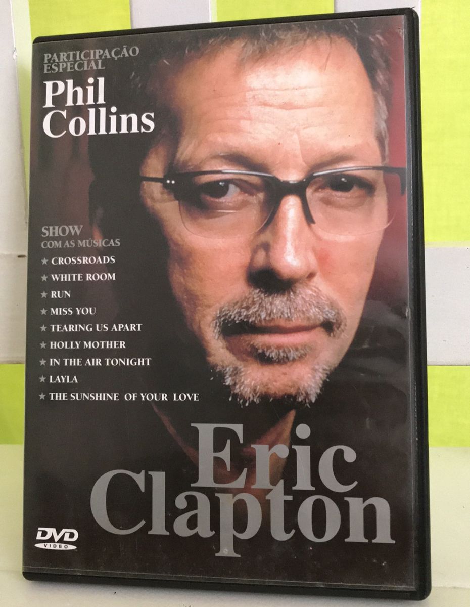 Eric Clapton - Participação Especial: Phil Collins - Dvd Video | Item ...