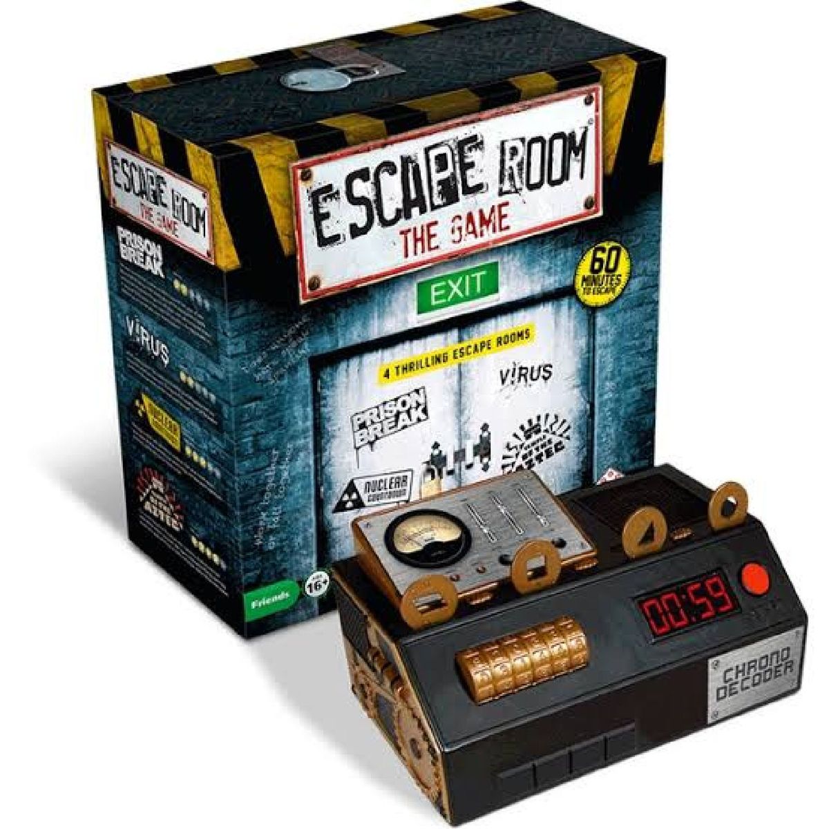 Escape Room - Jogo de Tabuleiro | Jogo de Tabuleiro Escape Room Usado ...