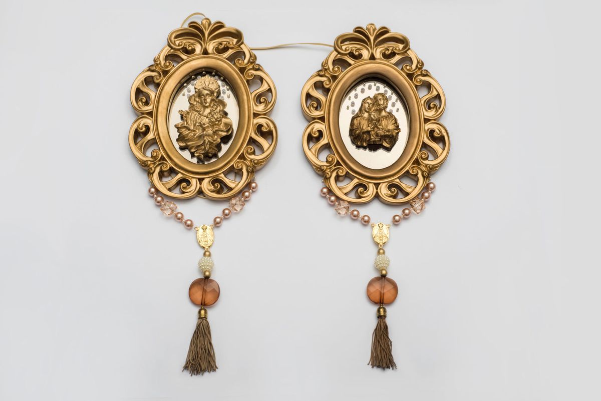 Escapulário de Porta | Item de Decoração Provençal Nunca Usado 25195889 ...
