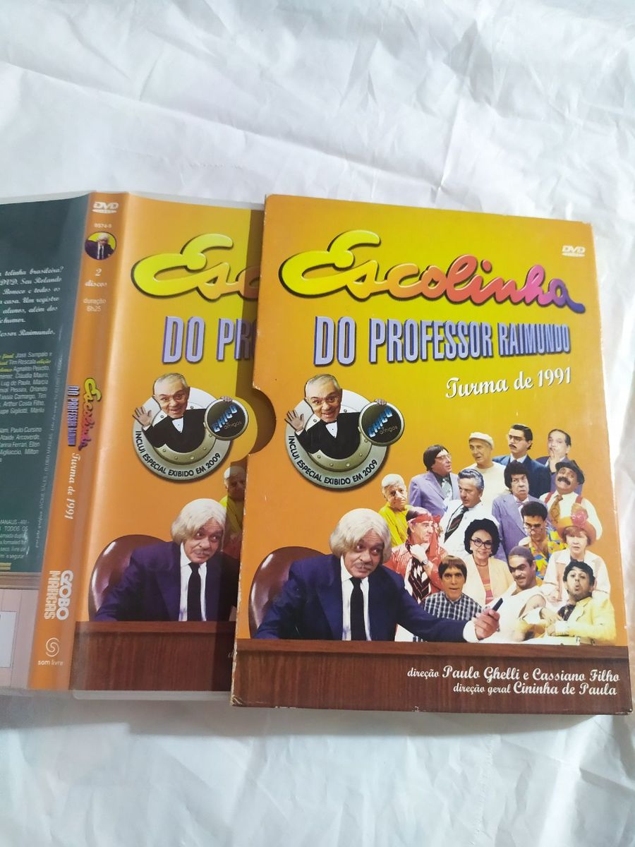 Escolinha do Professor Raimundo Turma de 1991 | Item de Música Dvd ...