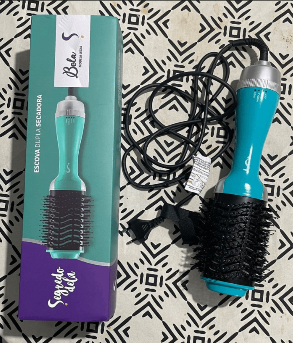 Escova Secadora Modeladora Alisadora Bela Modela Legal Semi Nova ...