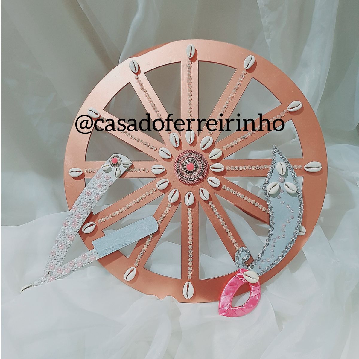 Escudo Roda de Oba | Produto Vintage e Retro Casa Do Ferreirinho Nunca Usado 73092398 | enjoei