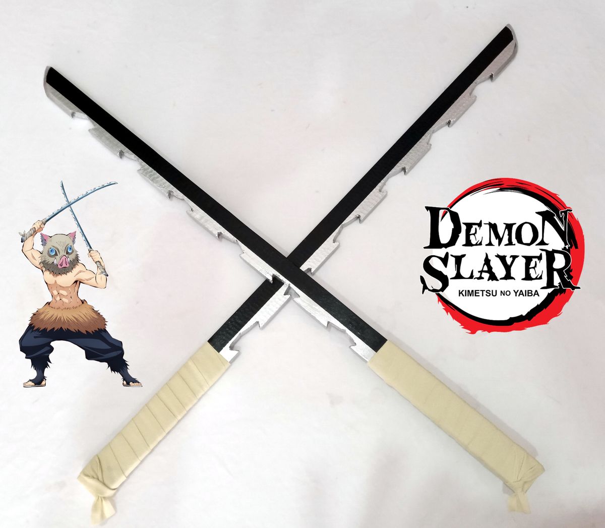 Espadas Inosuke Kimetsu No Yaiba | Produto Masculino Jmpetstore Nunca ...