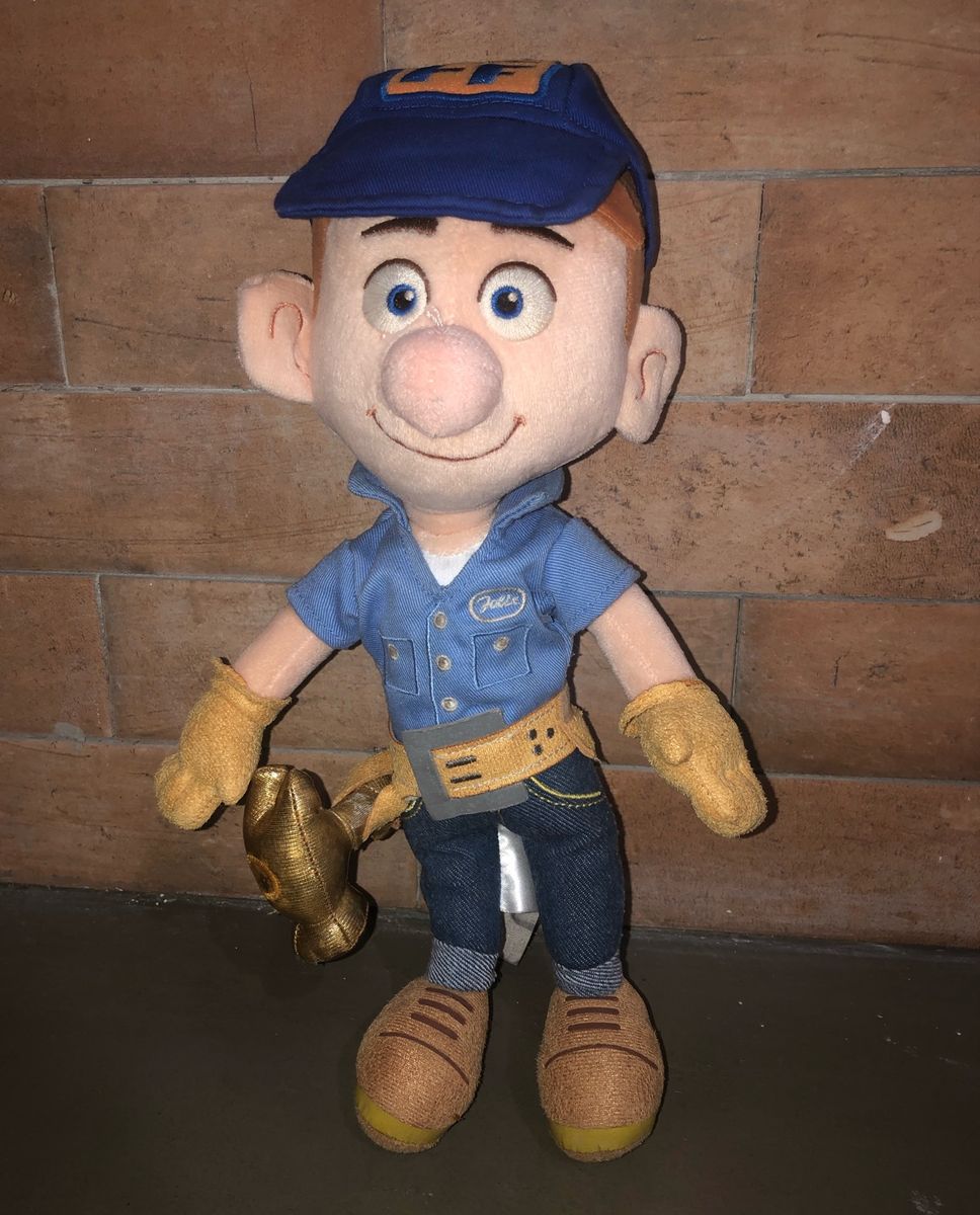 Detona Ralph - Pelúcia Conserta Félix Jr | Pelúcia Disney Store Usado ...