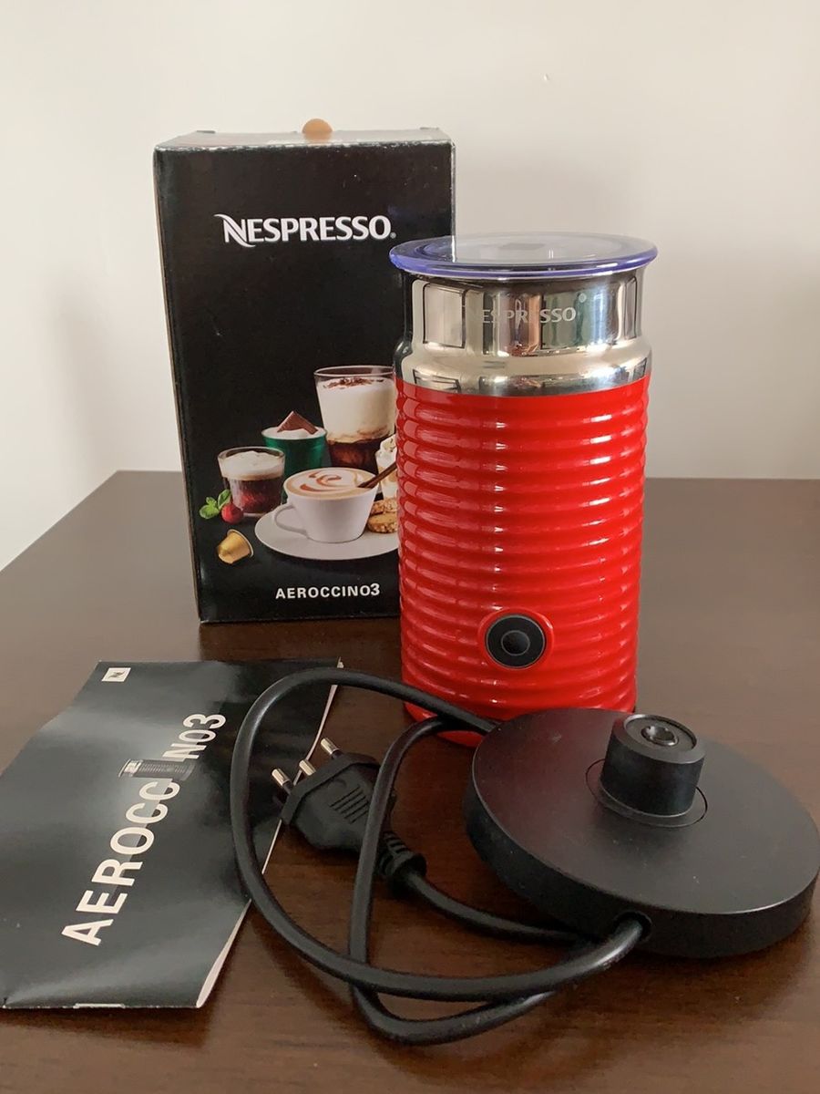 Espumador de Leite Nespresso Aeroccino 3 | Eletrodoméstico Nespresso ...