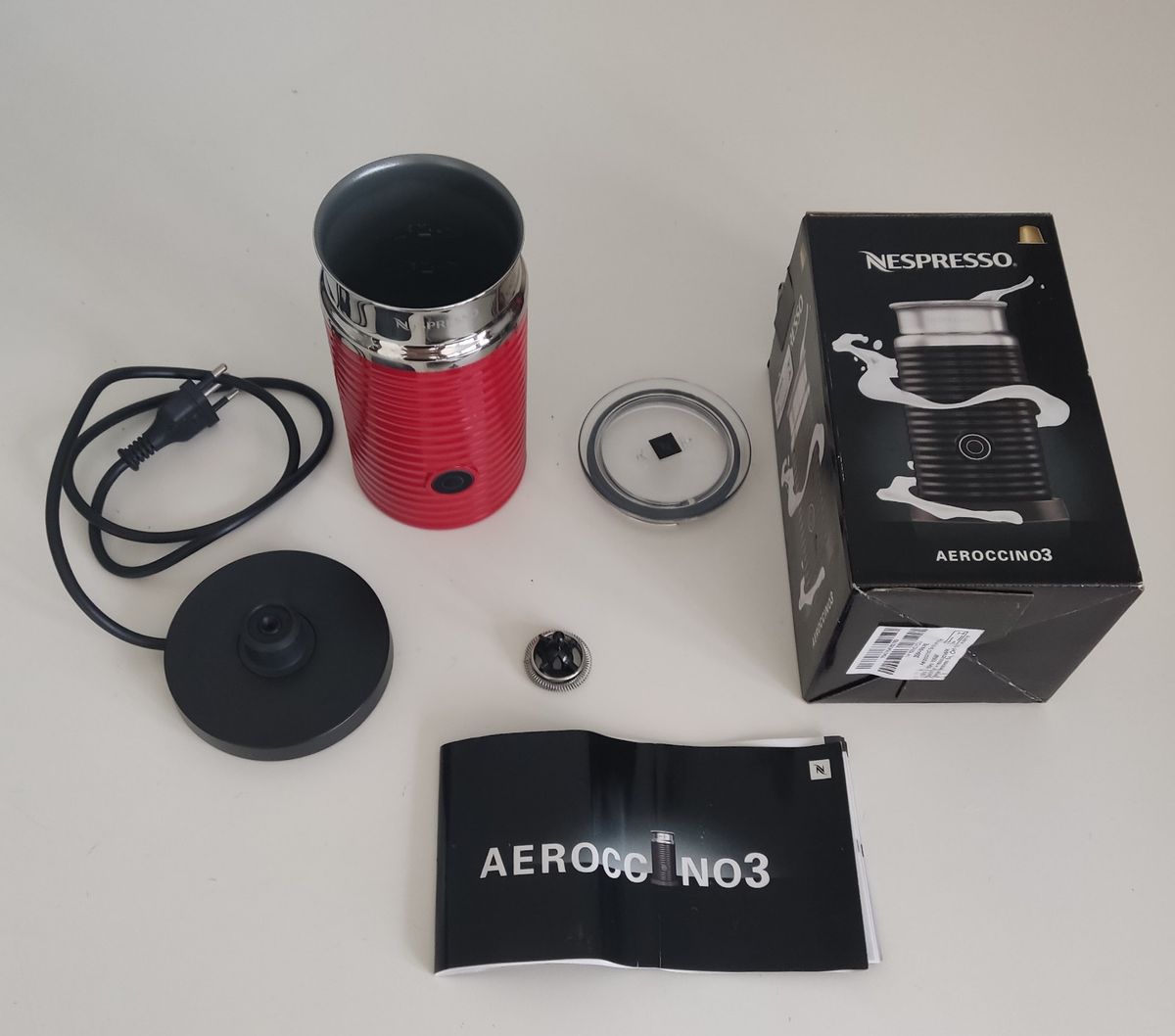 Espumador de Leite Nespresso Aeroccino 3 | Móvel de Cozinha Nespresso ...