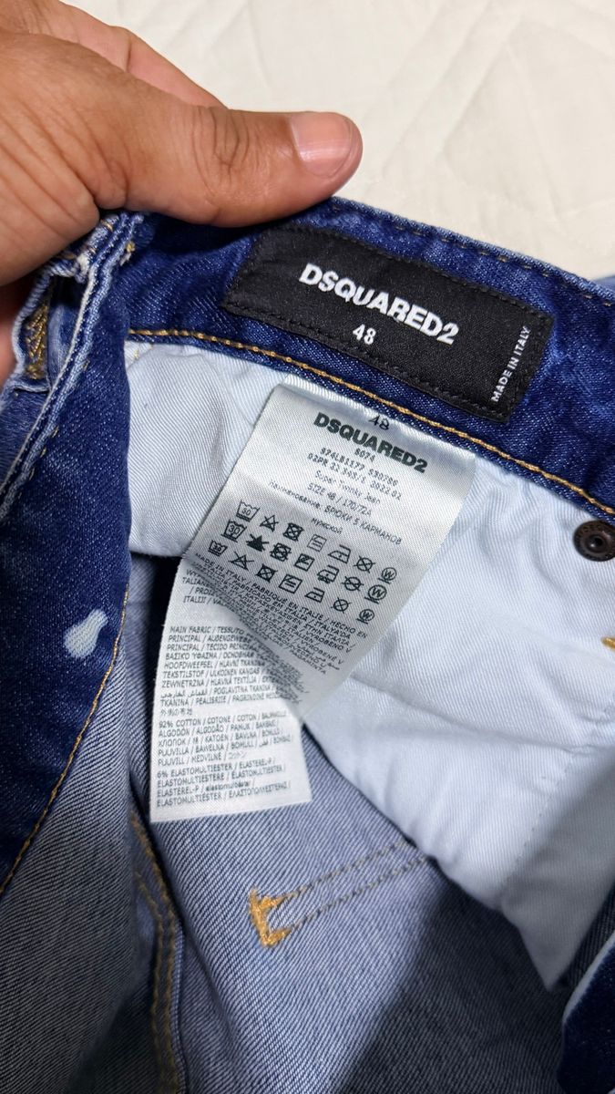 Esta Calça É da Marca Italiana Dsquared2 Reconhecida Mundialmente ...