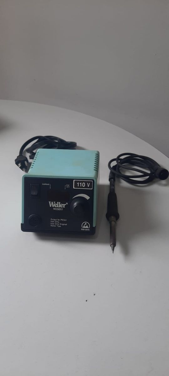 Estação de Solda | Item Info & Eletro Weller Usado 84740421 | enjoei
