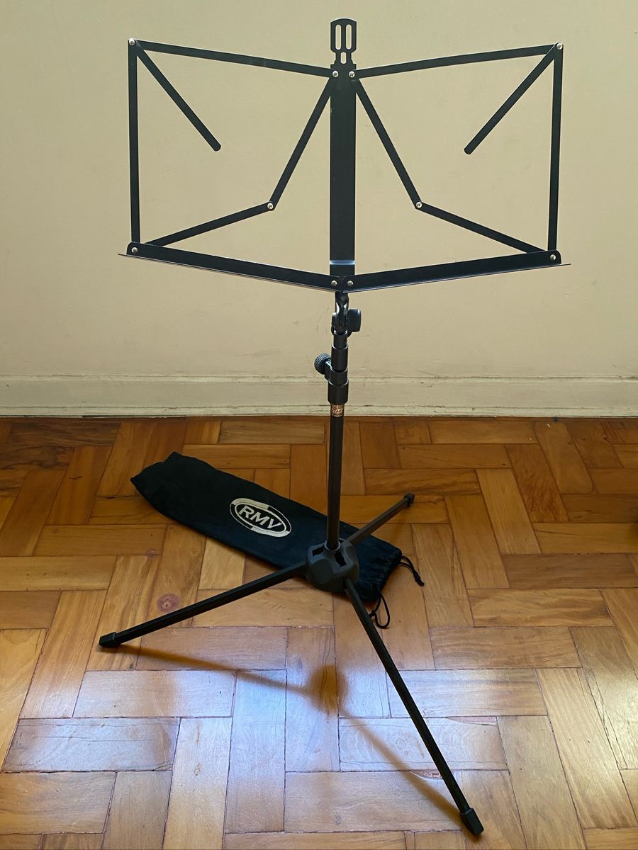 Estante de Partitura Desmontável | Item de Música Rmv Nunca Usado ...