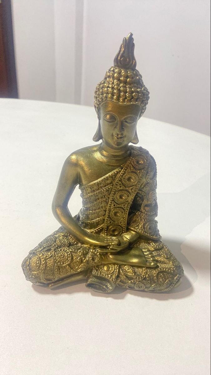 Estátua Buda Indu em Gesso | Item de Decoração Nunca Usado 82263381 ...