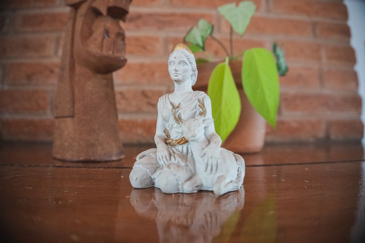 Estátua Deusa Artemis/diana Wicca | Item de Decoração Usado 81509704 ...