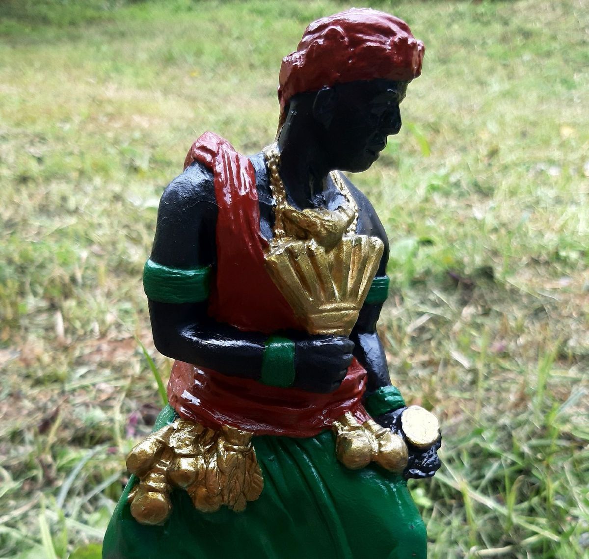 Estátua Ossain - Ossanha - Osanha - Orixá Candomblé | Móvel p/ Casa ...