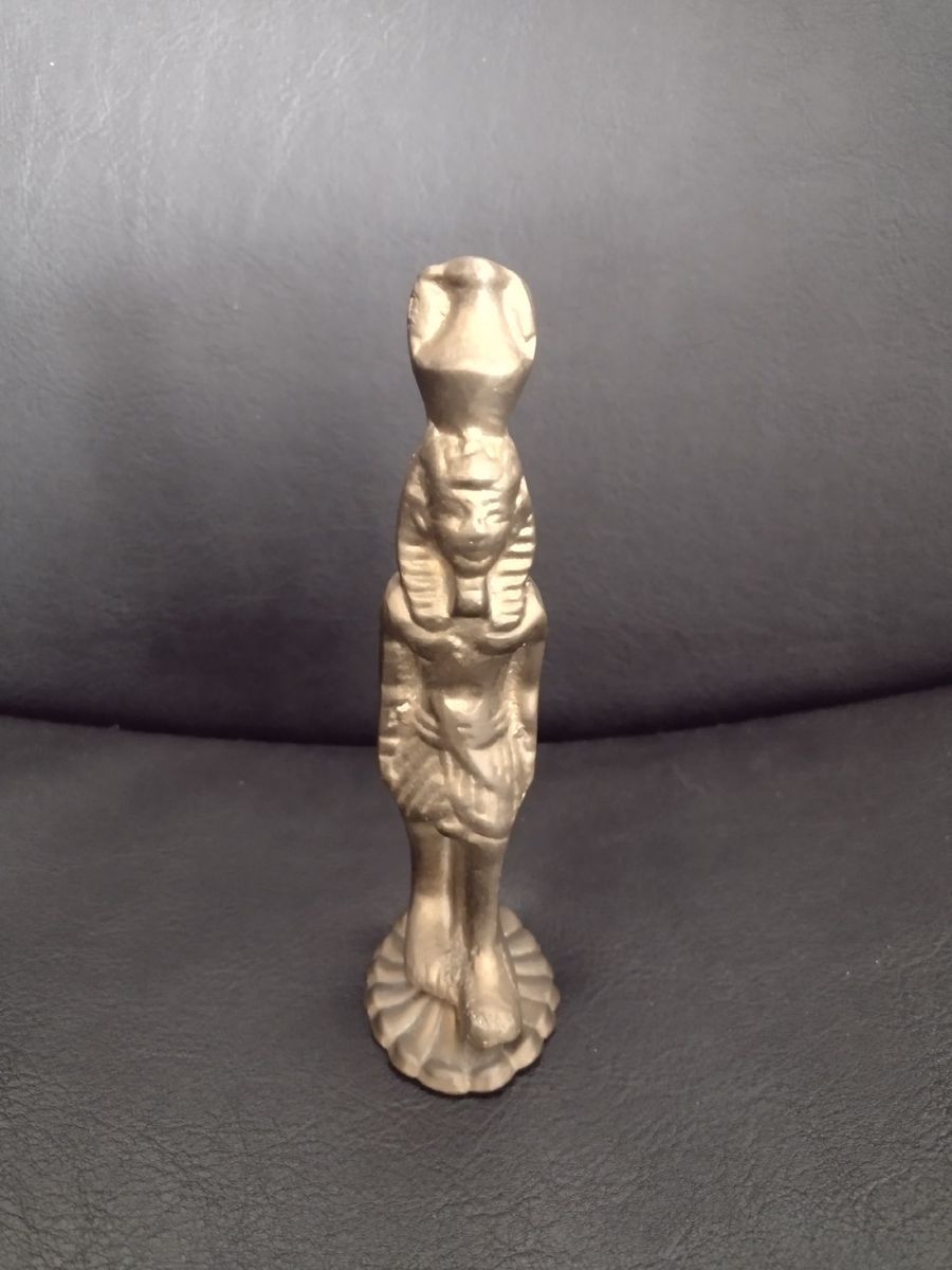 Estatueta Egípcio em Bronze | Produto Vintage e Retro Atelier Livre ...