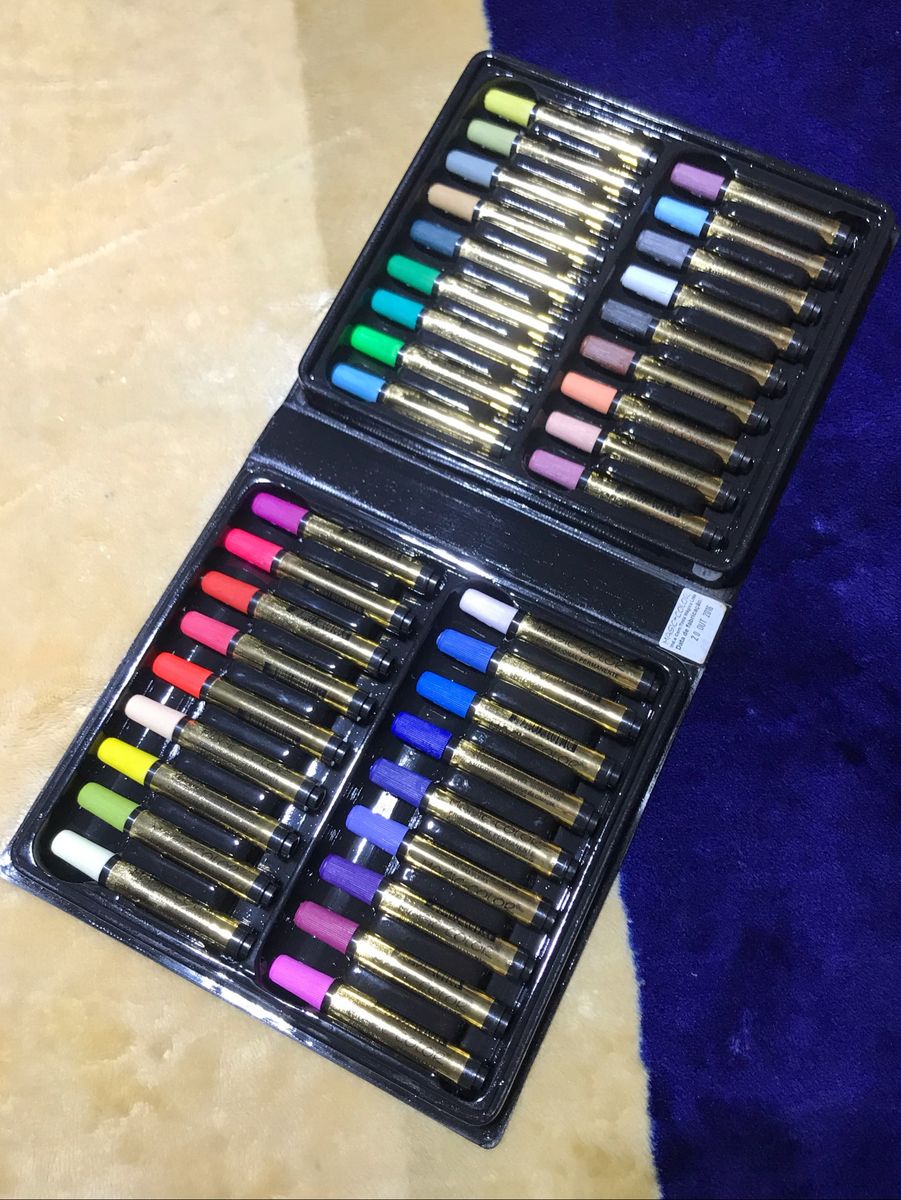 Estojo Completo Caneta Magic Color Série Ouro 36 Cores | Item de ...