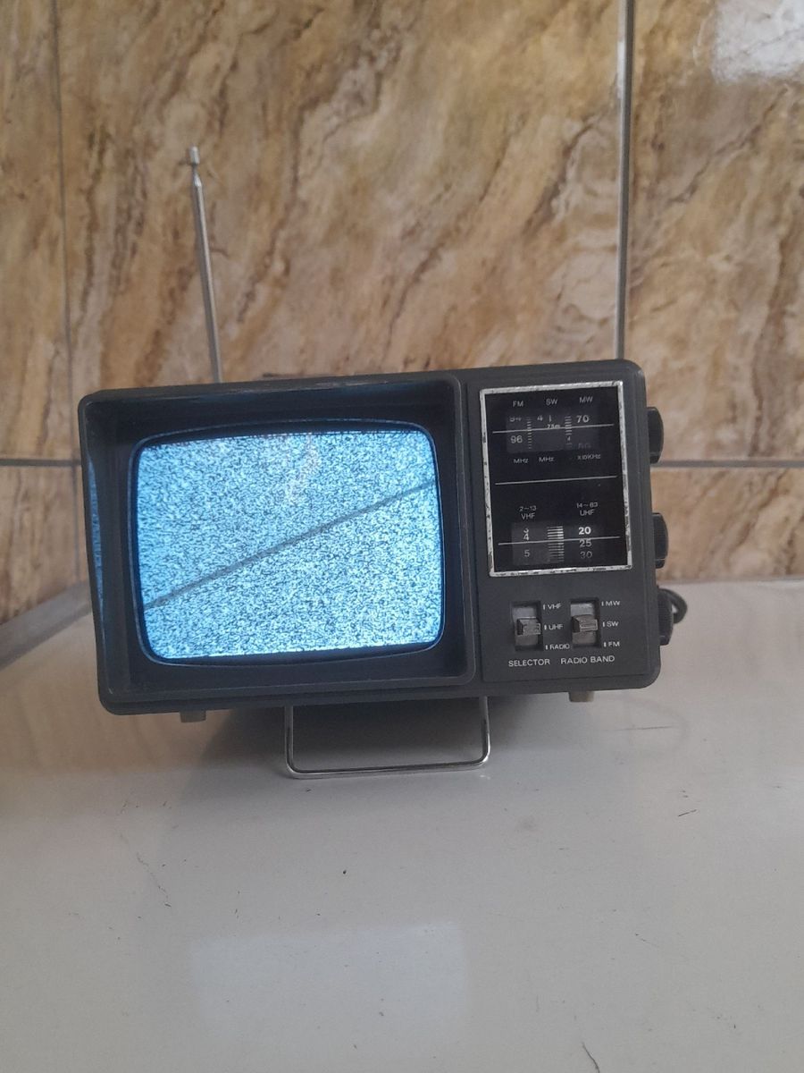 Estou Vendendo Uma Mini Tv Rádio Portátil da Marca " Broksonic ...