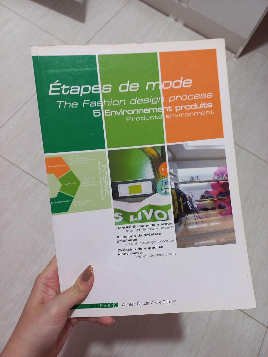 Étapes de Mode Volume 5 Importado | Livro Esmod Editions Nunca Usado ...