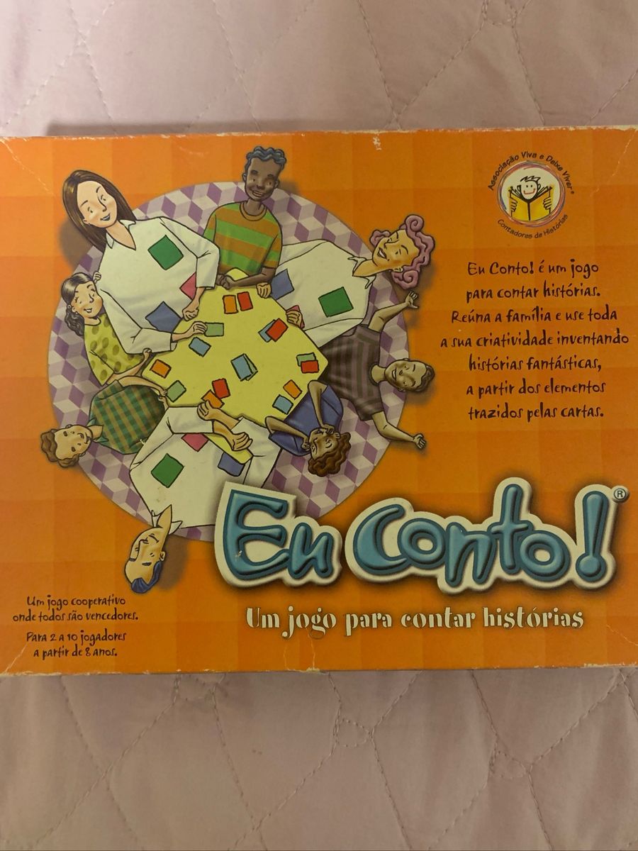 Eu Conto Jogo de Contar Histórias Cartas | Jogo de Tabuleiro Usado ...