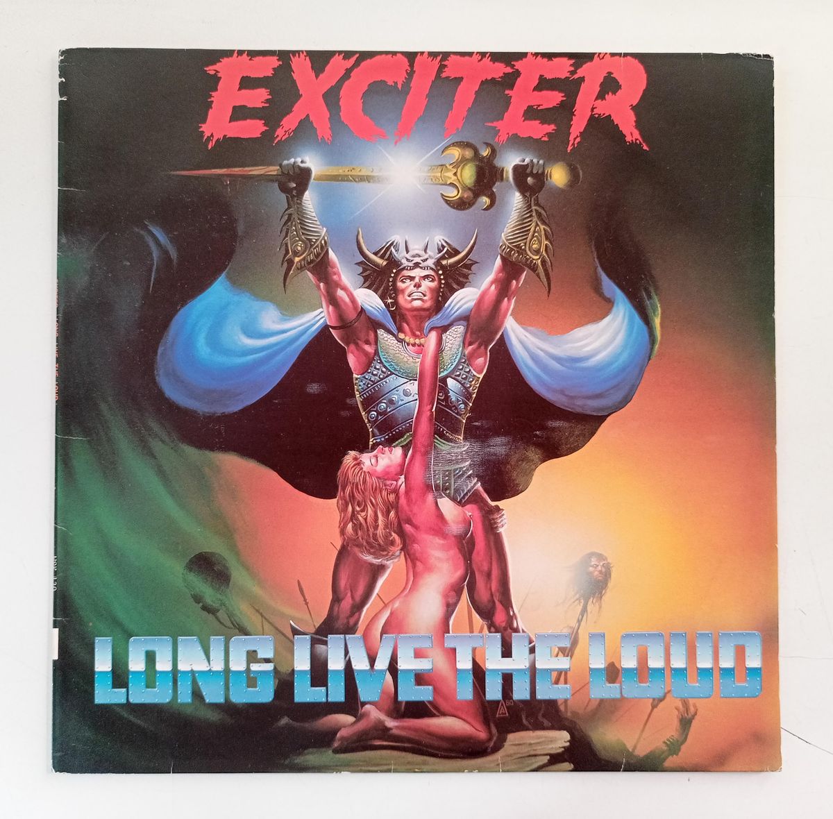 Exciter-long Live The Loud Lp com Encarte Re-press 1987 Thrash Metal ...