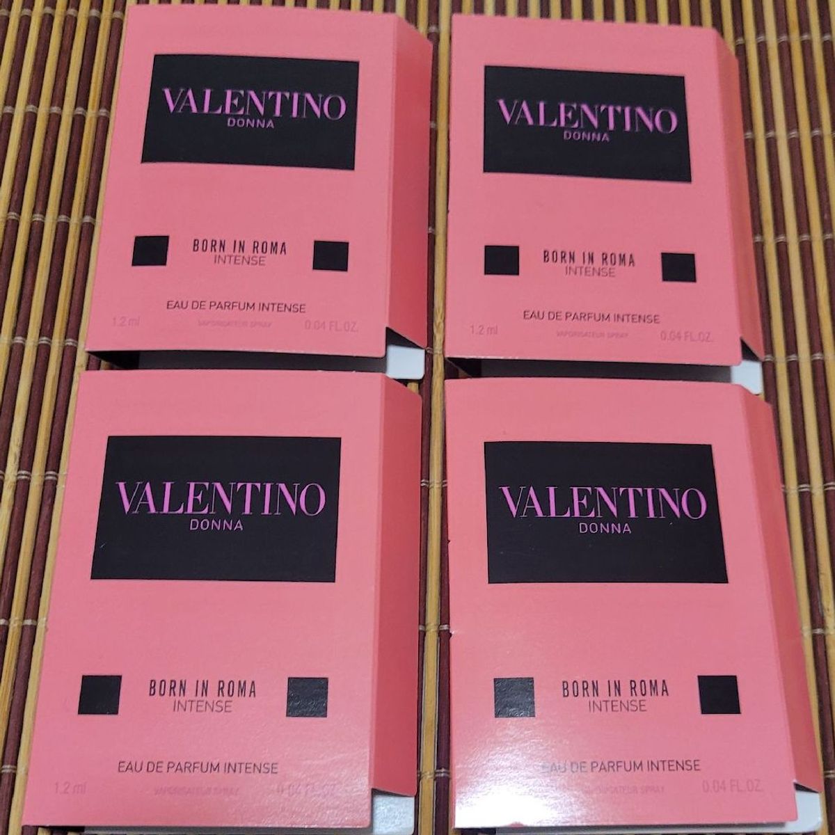 Exclusividade!!! Valentino Donna Born In Roma Intense - Kit com 4 ...