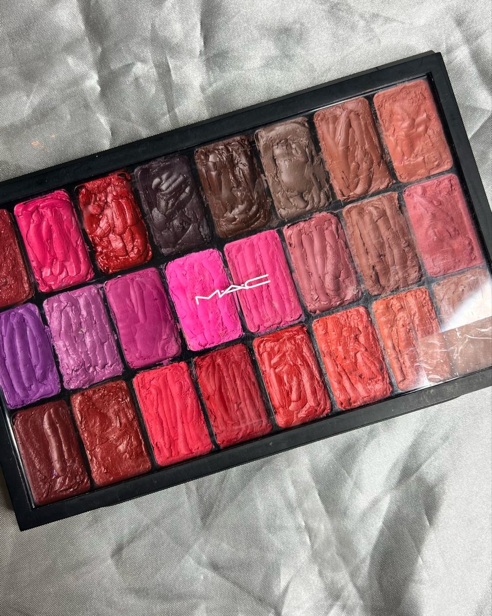 Exclusivo Paleta 24 Batons Ícones Mac | Maquiagem Feminina Mac Usado ...