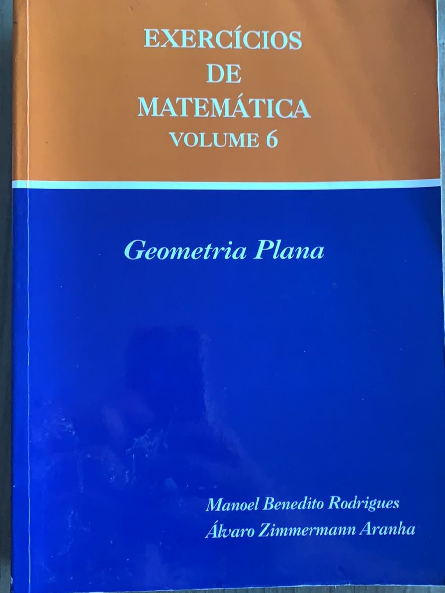 Exercícios de Matemática-vol 6 | Livro Editora Policarpo Usado 42328489 ... Exercícios de Matemática-vol 6 | Livro Editora Policarpo Usado 42328489 ...