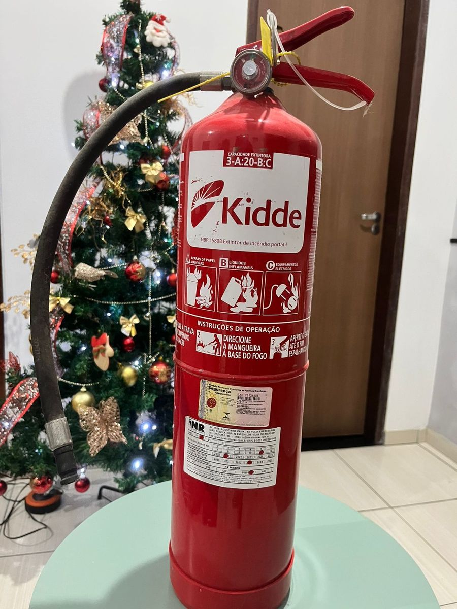 Extintor de Incêndio 6kg | Cacareco Kidde Usado 115207622 | enjoei