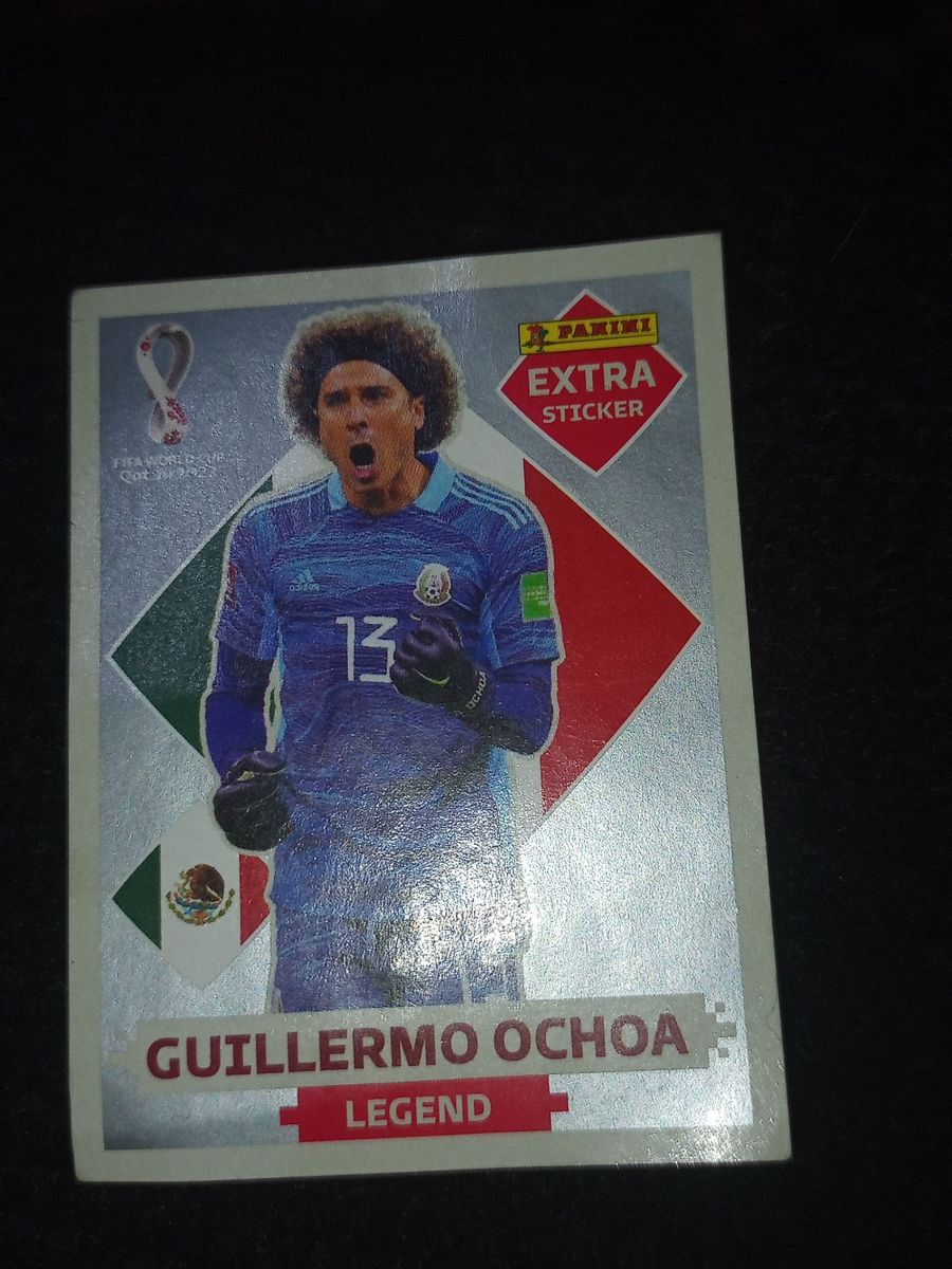 (extra Sticker) Guillermo Ochoa (legend Prata) México | Item de ...