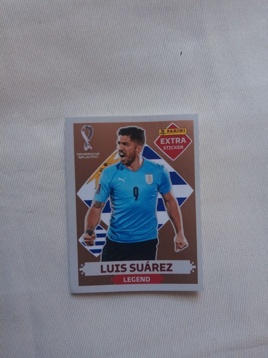 Extra Sticker - Luís Suarez - Bronze - Legend | Roupa Esportiva ...