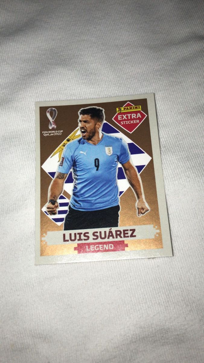 Extra Sticker Luis Suárez Legend - Bronze - Copa Qatar 2022 | Item p ...