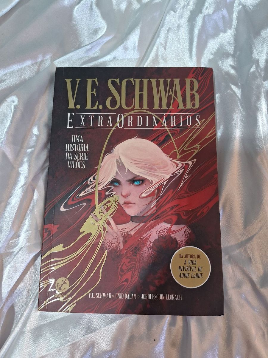 Extraordinários V. E. Schwab Série Vilões Hq Graphic Novel Autora de a ...