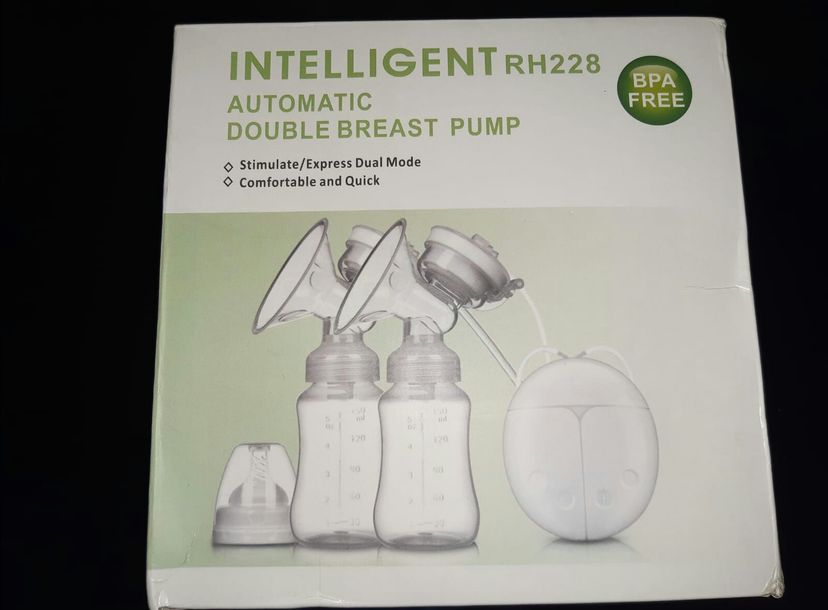 Extrator de Leite- Intelligent Rh228 Automatic Double Breast Pump ...