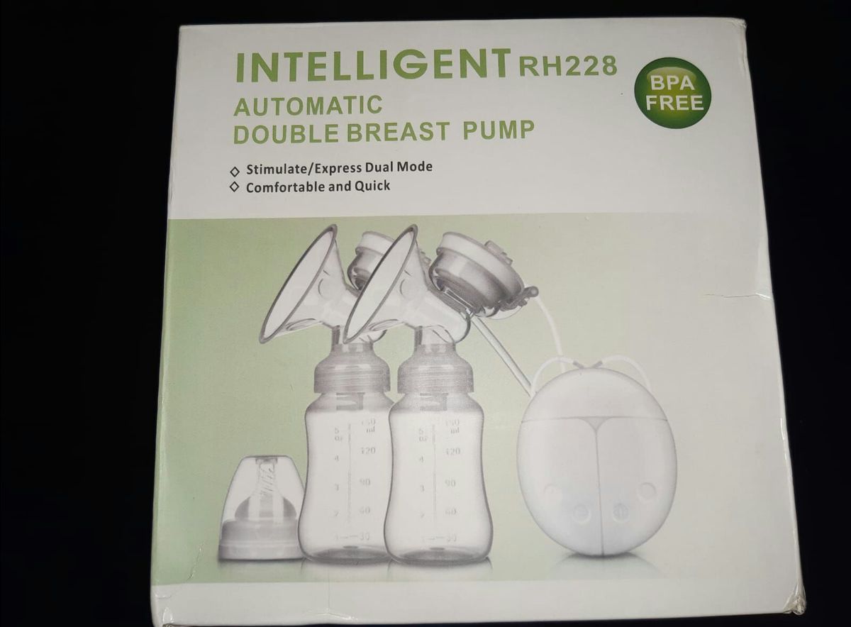 Extrator de Leite- Intelligent Rh228 Automatic Double Breast Pump ...