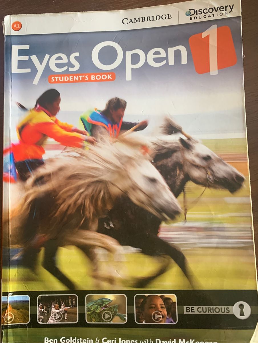 Eyes Open 1 Students Book | Item Infantil Cambridge Usado 40011856 | enjoei