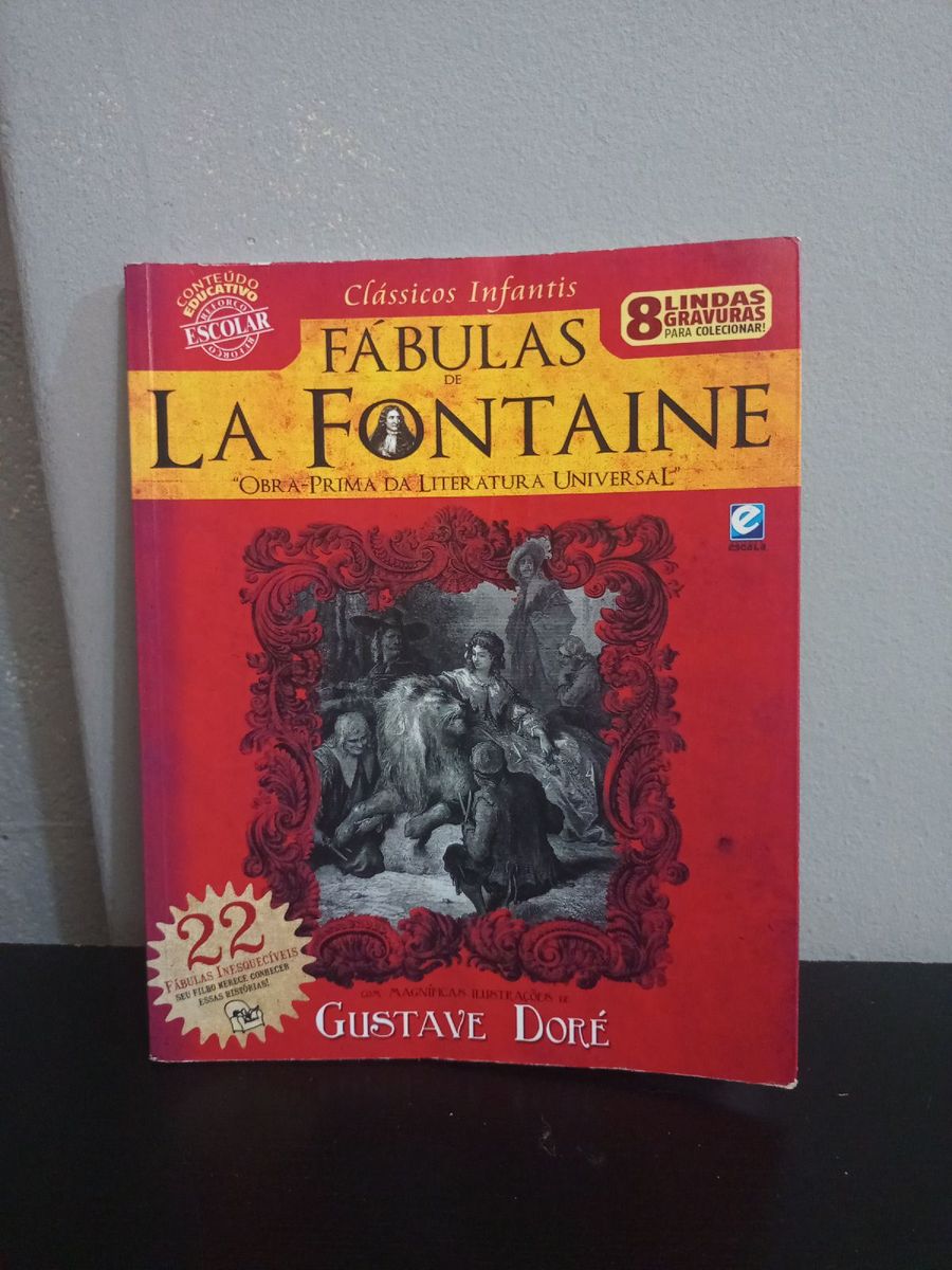 Fábulas de La Fontaine | Livro Editora Escala Usado 78640016 | enjoei