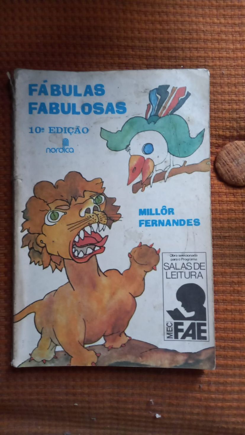 Fábulas Fabulosas, Autora Milla Fernandes | Livro Livro Usado 60001769 ...