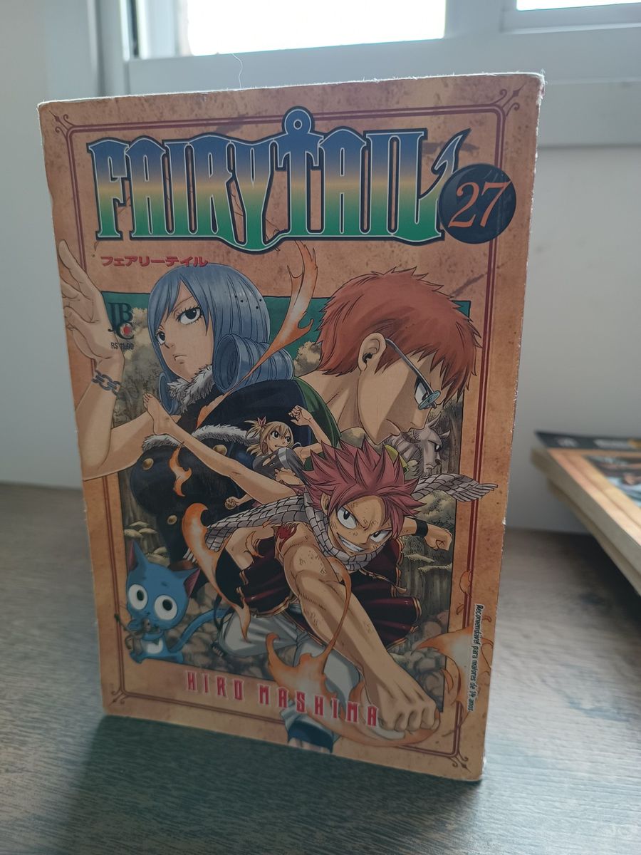 Fairy Tail Vol.27 - Hiro Mashima | Livro Jbc Usado 80073656 | enjoei