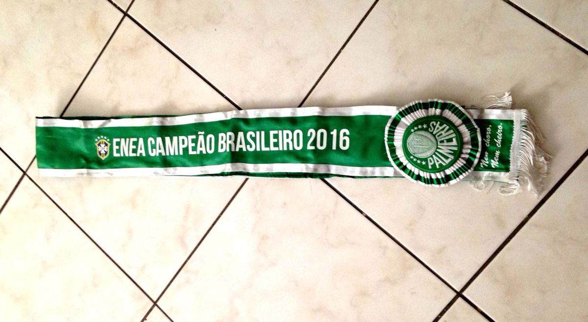 Faixa de Campeão Palmeiras | Roupa Esportiva Masculino Nunca Usado ...