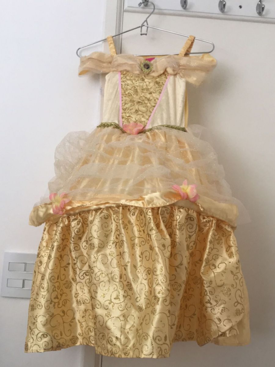 Fantasia da Bela e a Fera para Meninas com Idade entre 5/6 Anos- 110/ ...