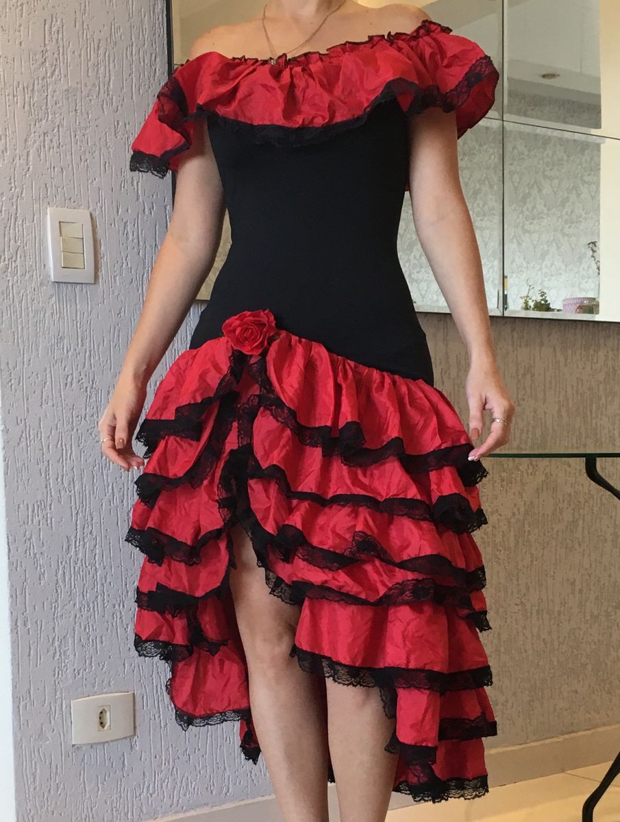 Fantasia Feminina Espanhola Adulto, Carnaval, Tamanho, Carnaval ...